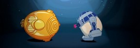 Angry Birds Star Wars: C-3PO et R2-D2 s'affichent - Geeko