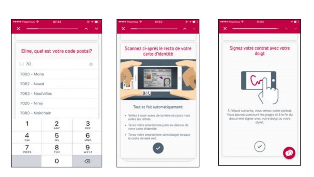 Belfius est la première banque belge à permettre d’ouvrir un compte à ...