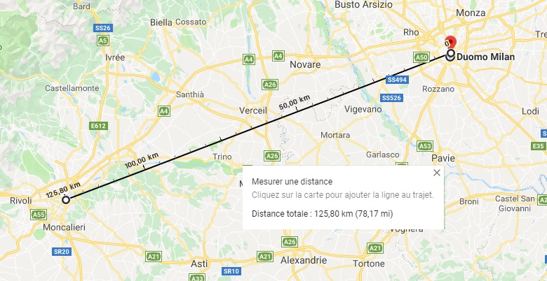 Comment calculer une distance à vol d’oiseau sur Google Maps - Geeko