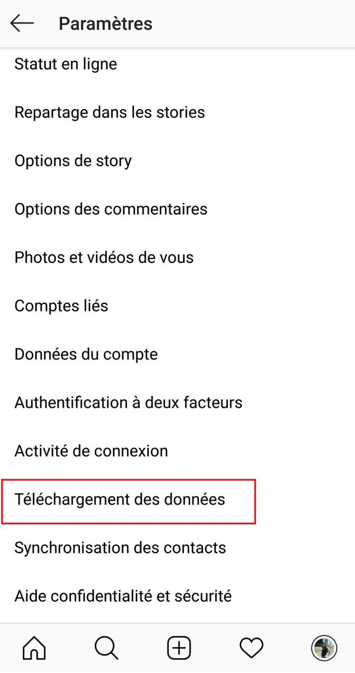 Comment télécharger l’ensemble de ses données sur Instagram - Geeko