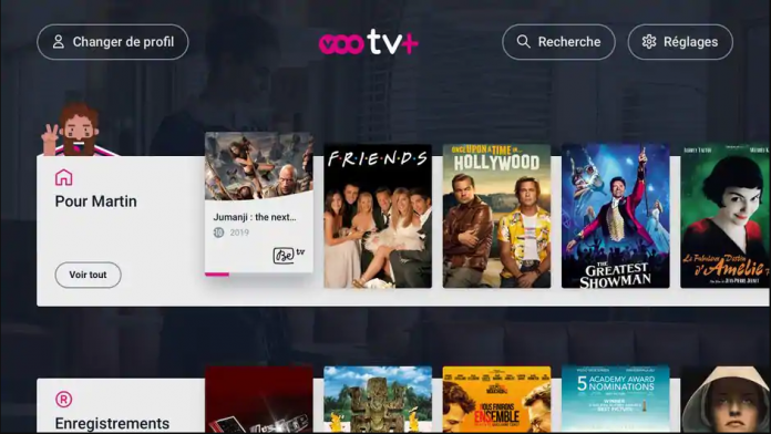 Voo lance une nouvelle interface inspirée de Netflix - Geeko