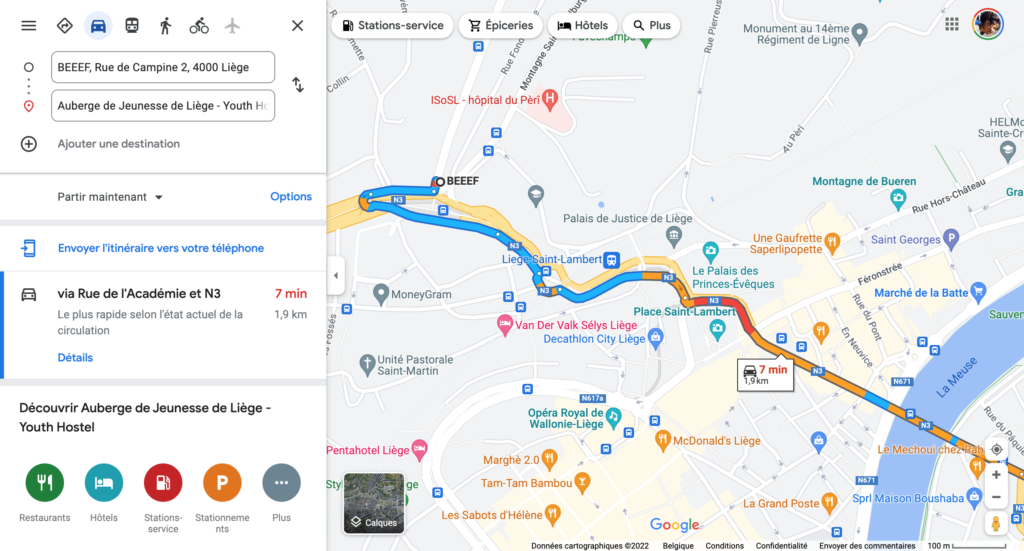 À Liège, Google Maps peine à guider correctement ses utilisateurs - Geeko