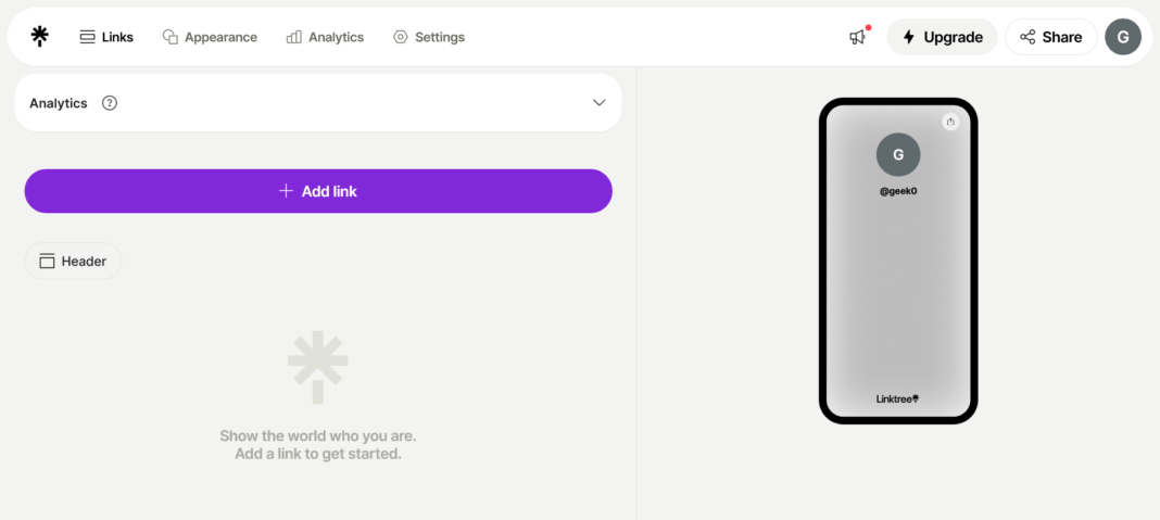 Comment ajouter un Linktree à votre Instagram - Geeko