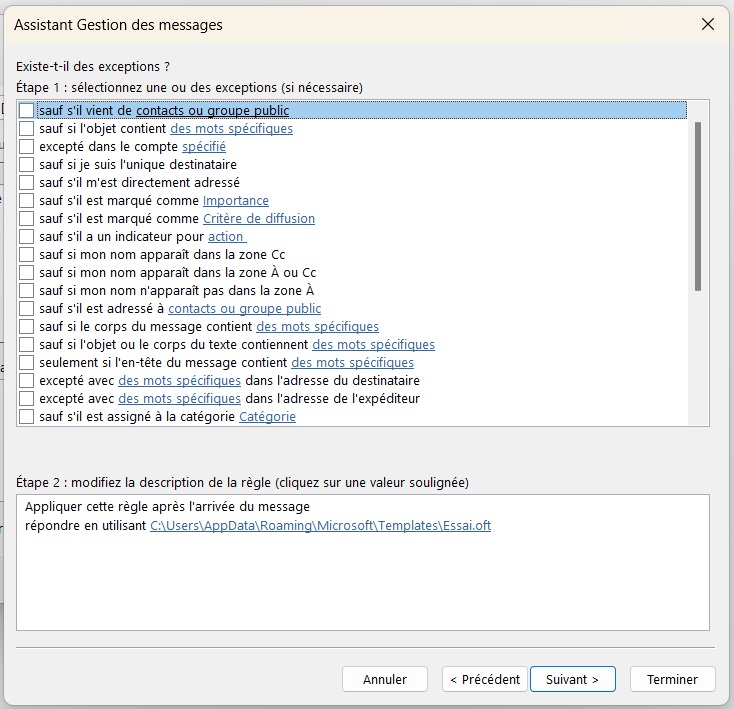 Comment créer un message d’absence sur Outlook - Geeko