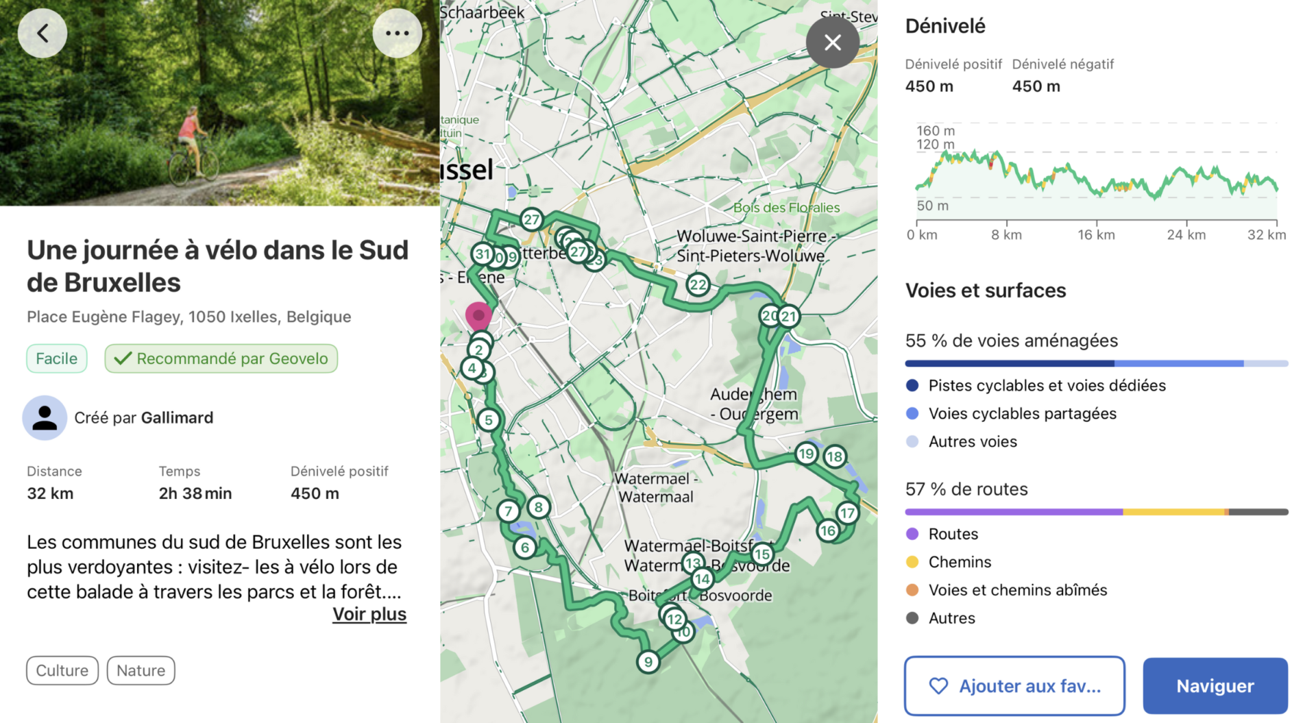 Comment planifier un trajet à vélo avec son smartphone - Geeko
