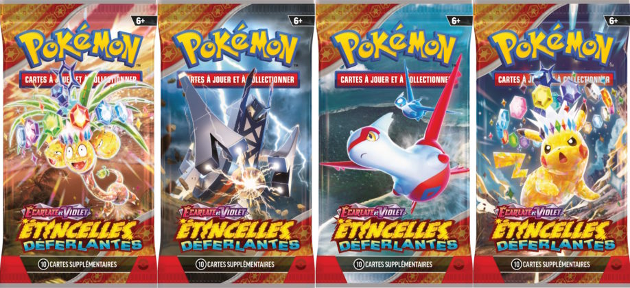 Découvrez en exclusivité 4 cartes de l’extension Étincelles Déferlantes ...