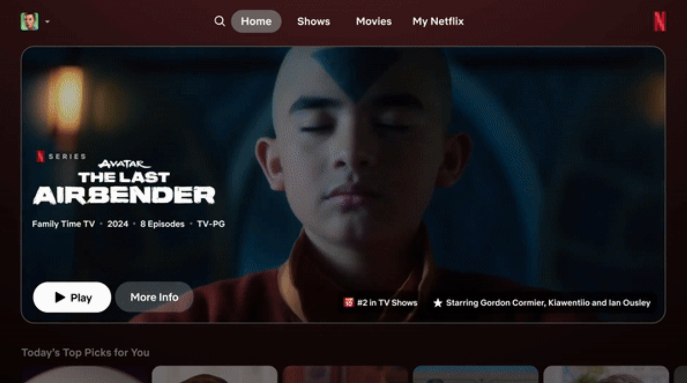 Netflix va changer son interface - Geeko