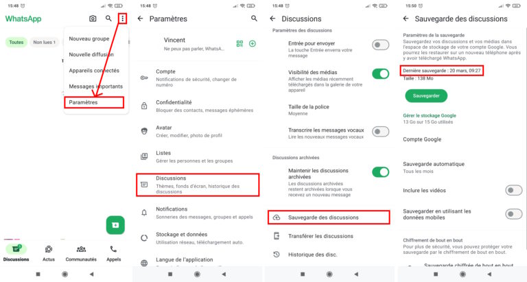 WhatsApp : comment récupérer un message supprimé - Geeko